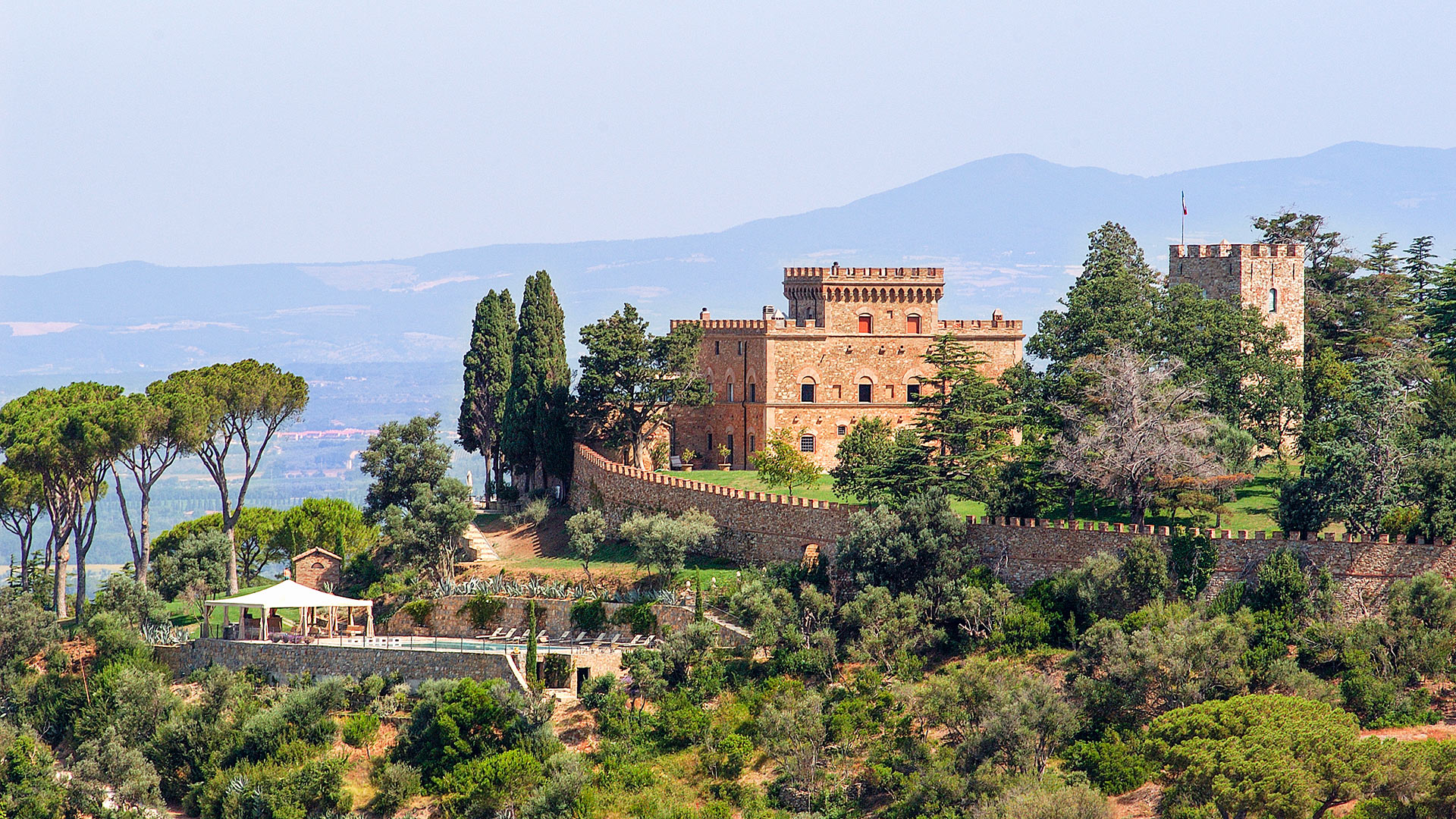 Castello Castagneto - Villa mieten in Castagneto Carducci, Toskana ...